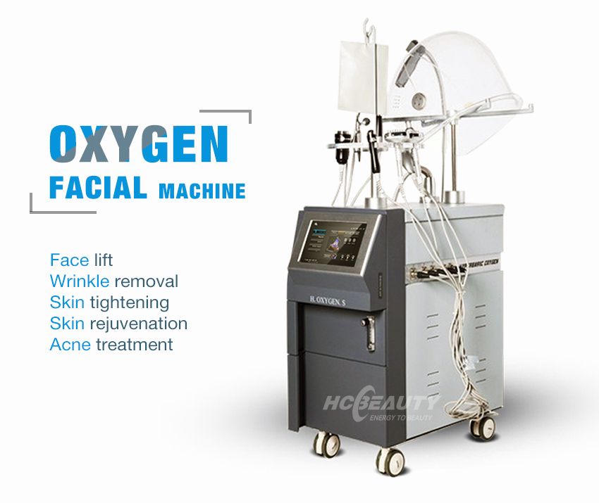 9 in 1 Spa Multifunction Rf Oxygen Skin Treatment Machine G882A