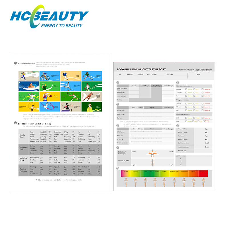 Bodybuilding Weight Testing Gs6.5 Human-body Elements Analyzer