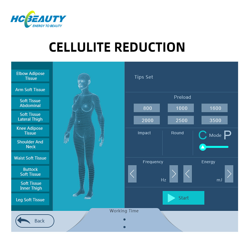 Double Wave Shockwave Therapy Equipment Electromagnetic Shockwave 2 ...