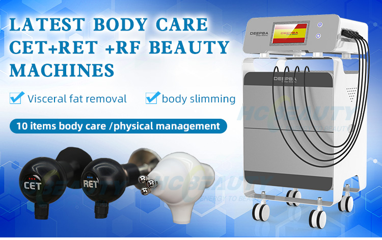 Physiotherapy 448khz Smart Tecar Therapy Machines Cet Ret Tecar