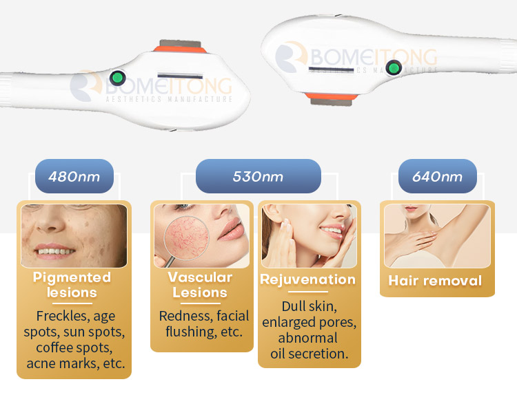 2 in 1 Dpl Ipl Laser Beauty Machines Hair Removal Skin Rejuvenation Opt ...